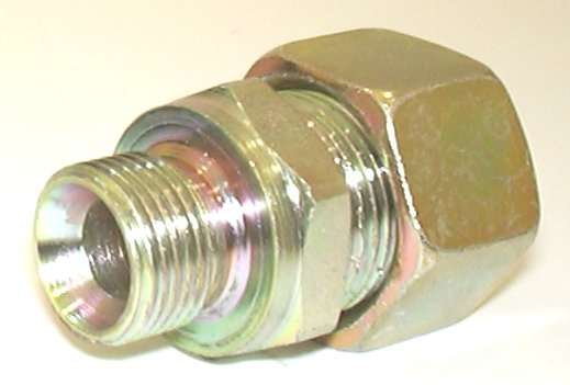 T320618L - 3/8 BSP x 18mm MALE STUD CPL - White House Products, Ltd